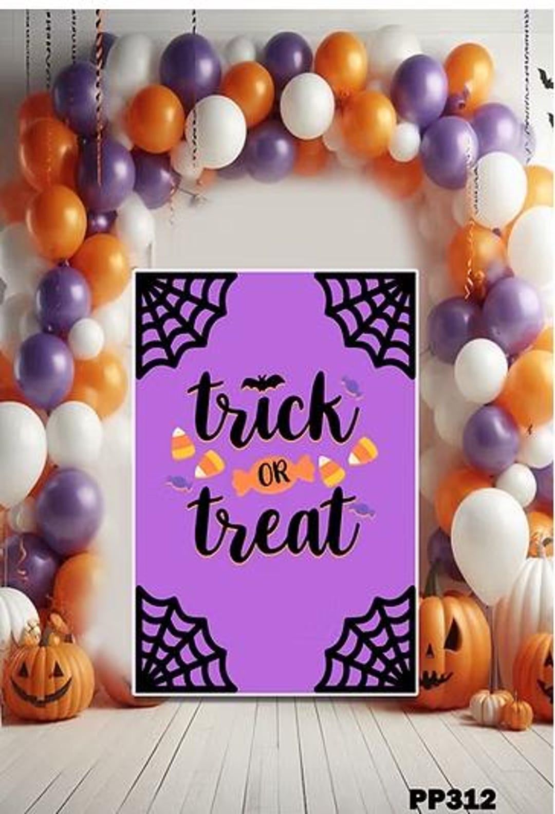 PP312 Trick or Treat 4x7' Panel QS3 SB - Etsy