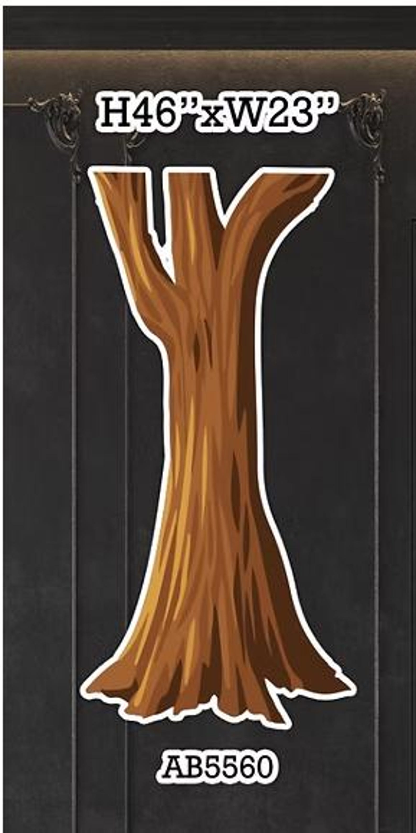 AB5560QS 4FT Tall Tree Trunk - Etsy