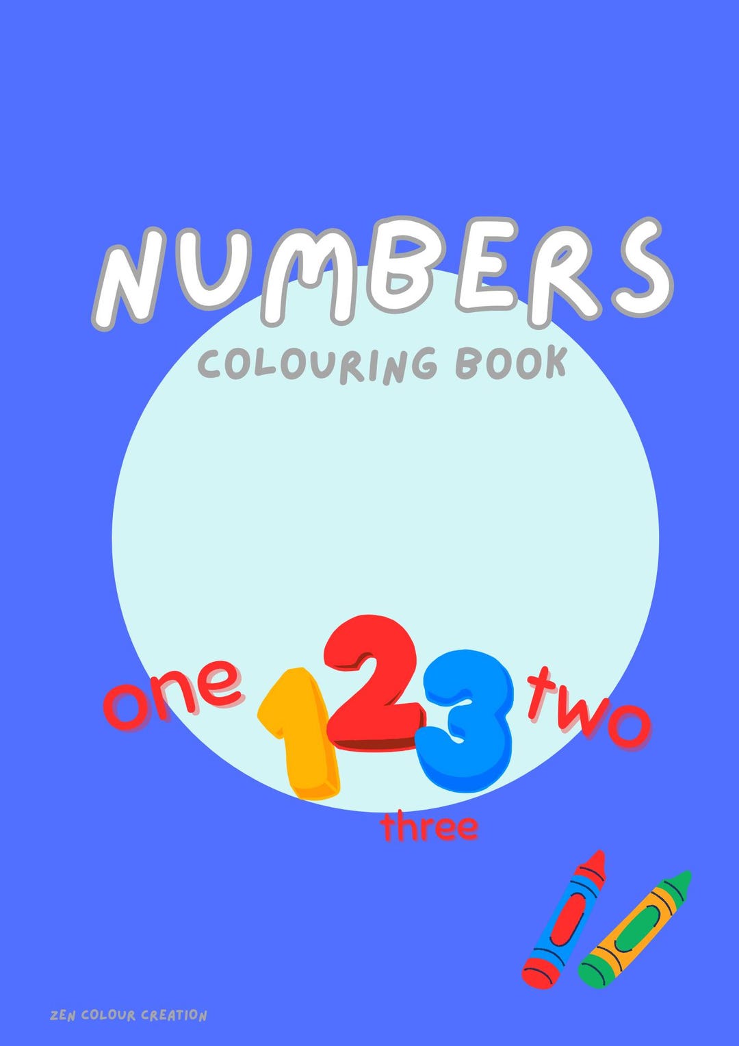 Digital Numbers 1-20 Colouring Book - Etsy UK