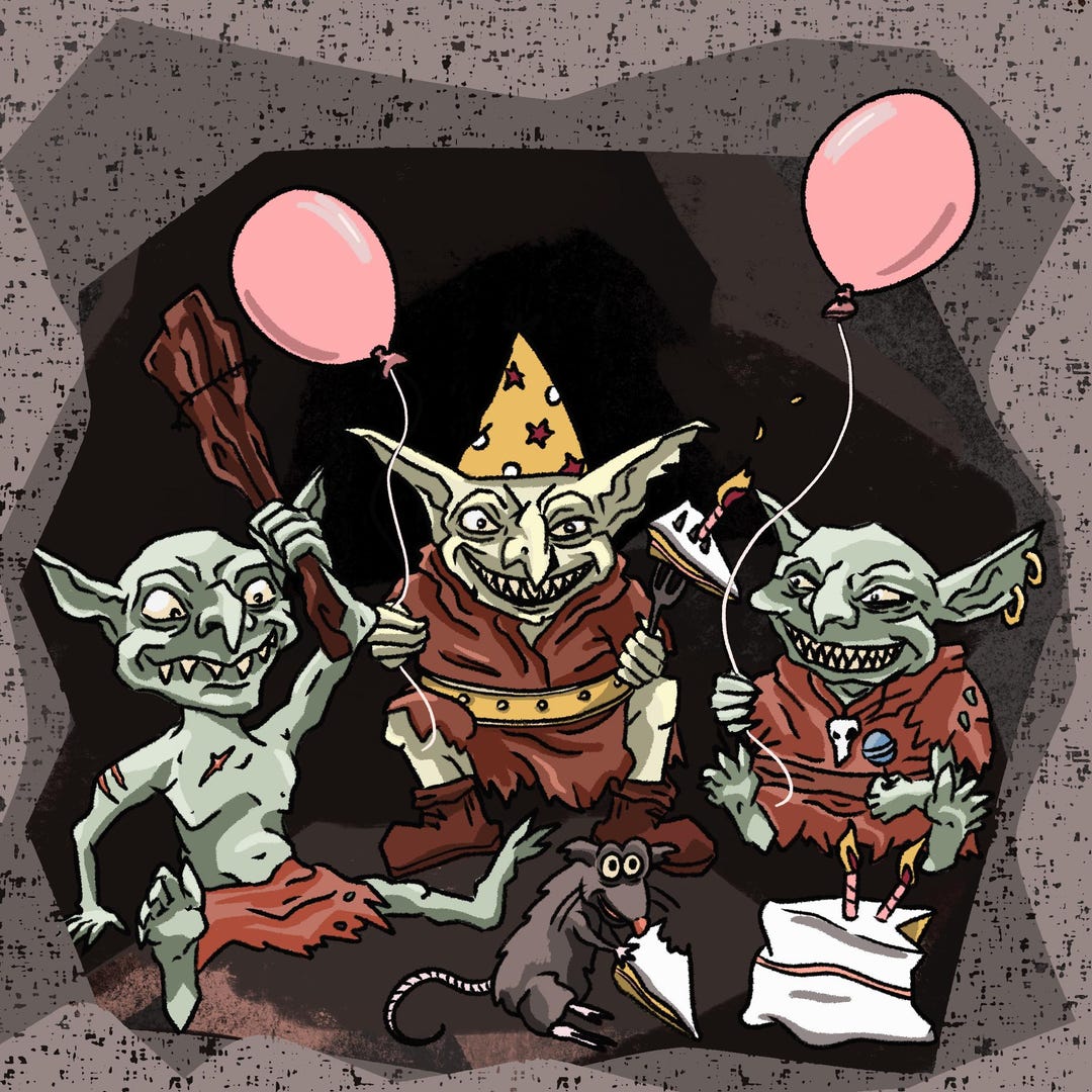Goblin Party (digital Download) - Etsy