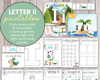 Letter of the Week Curriculum | Alphabet Activities and Lesson Plans - Etsy