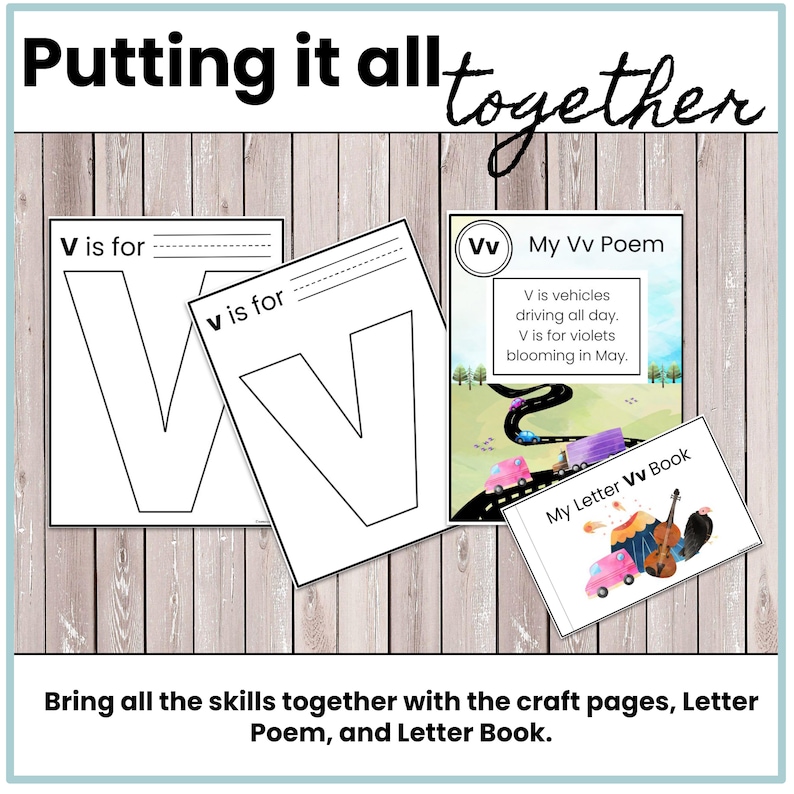 Letter V | Preschool Printables, Homeschool Curriculum Lesson Plan ...