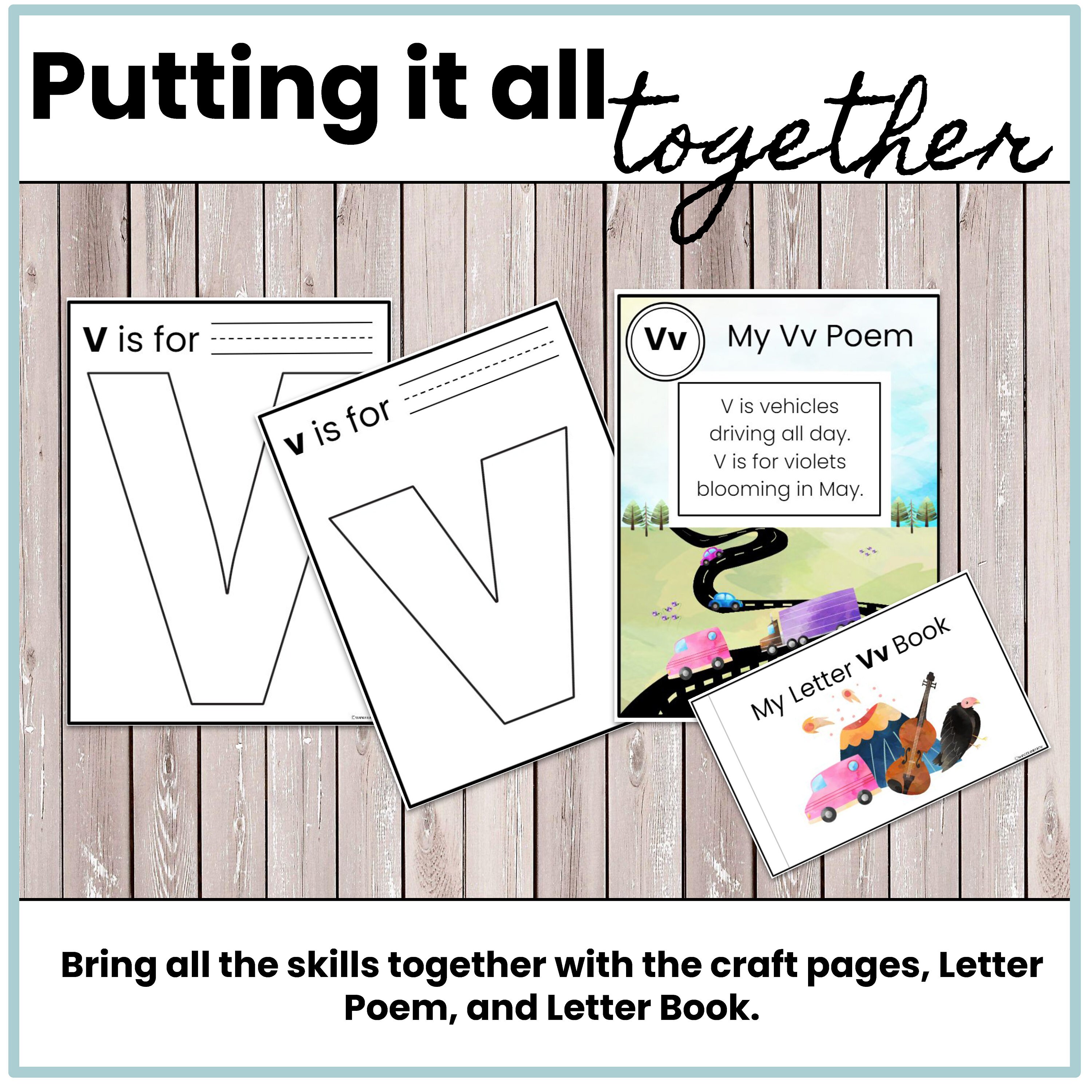 Letter V | Preschool Printables, Homeschool Curriculum Lesson Plan ...