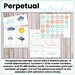 Perpetual Calendar, Preschool Toddler Kindergarten Circle Time, Morning ...