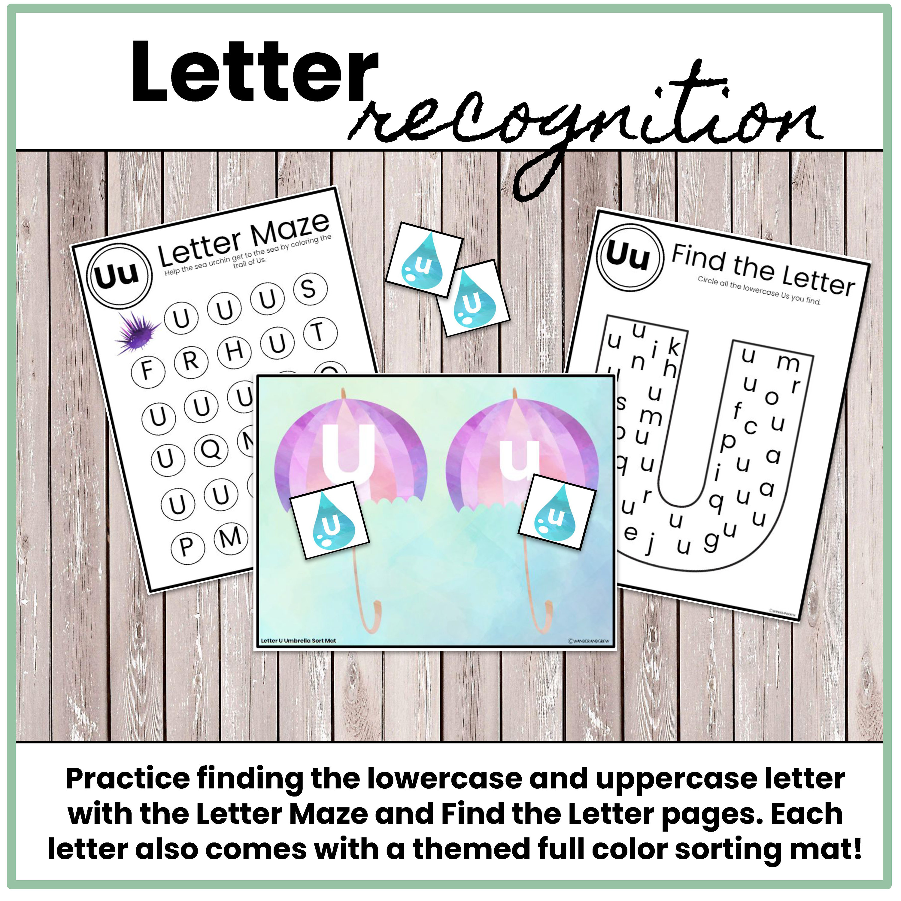 Letter U | Kindergarten, Preschool Printables, Homeschool Curriculum ...