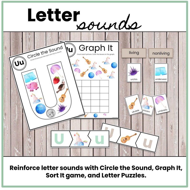 Letter U Printables | Preschool Curriculum, Fine Motor Skills (PDF ...