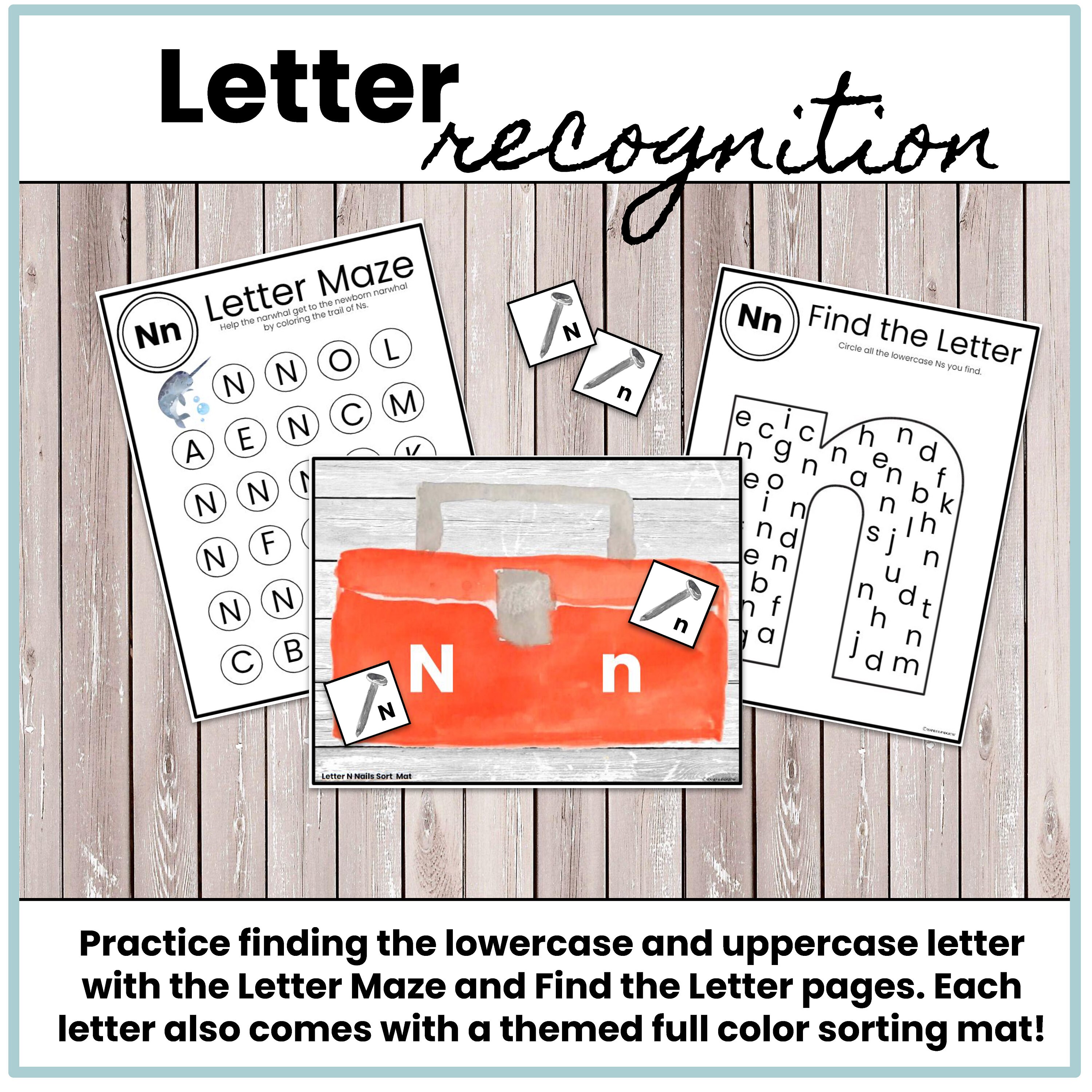 Letter N Preschool Printables | Lesson Plan, Worksheets (PDF Download ...