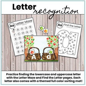 Alphabet A-Z Letter of the Week Bundle | Preschool, Kindergarten ...