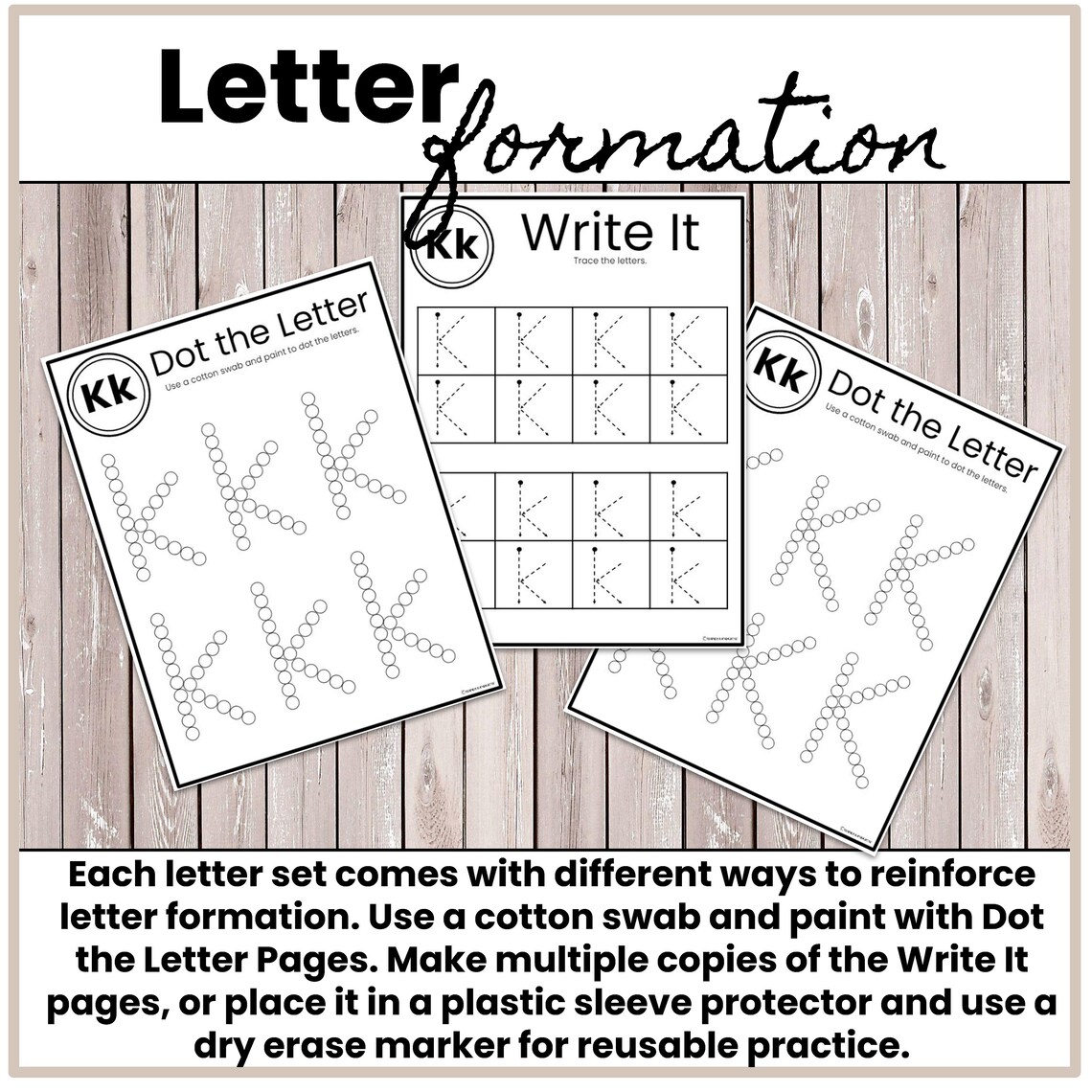 Letter of the Week, Letter K Preschool Printables, Homeschool ...