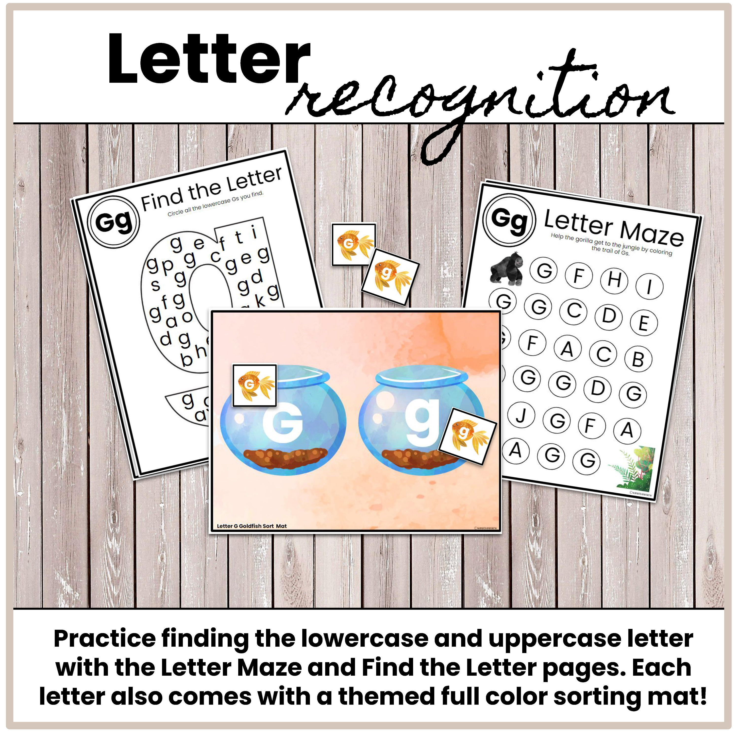 Letter G Preschool Worksheets Homeschool Lesson Plans Letter ...