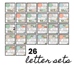 Alphabet A-Z Letter of the Week Bundle | Preschool, Kindergarten ...