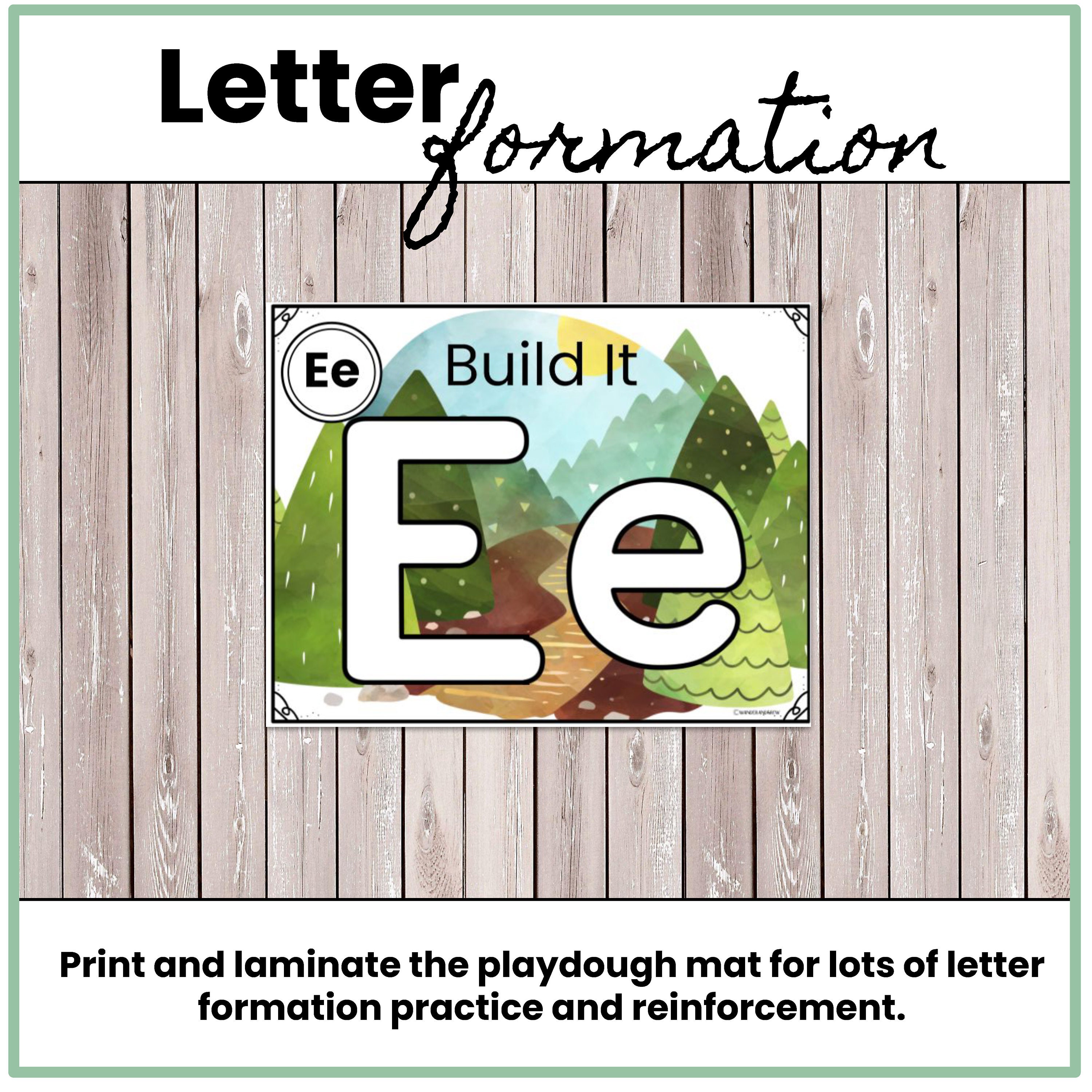 Letter E Homeschool Preschool Letter Worksheets Letter of the Week ...