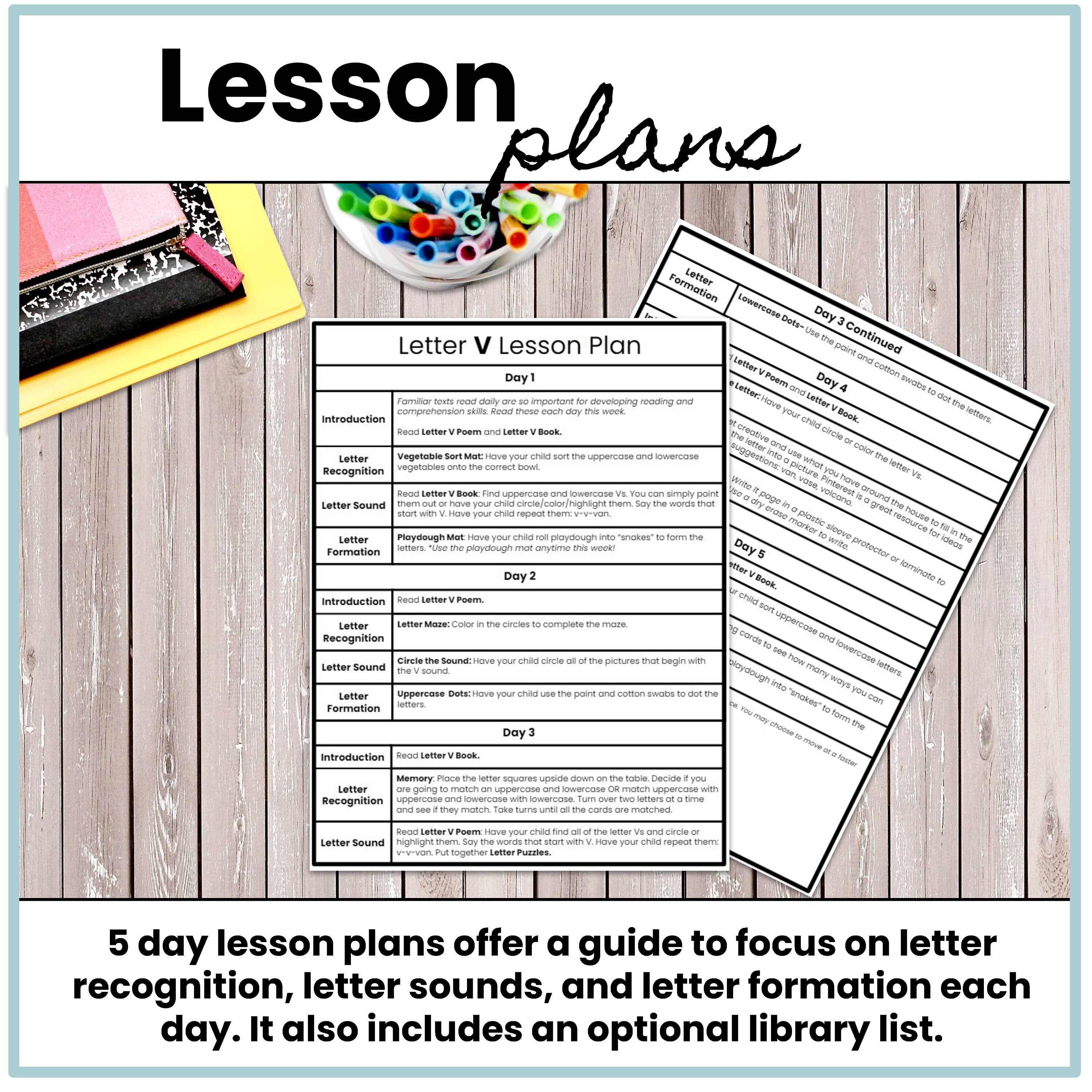Letter V Preschool Printables Homeschool Curriculum Lesson - Etsy