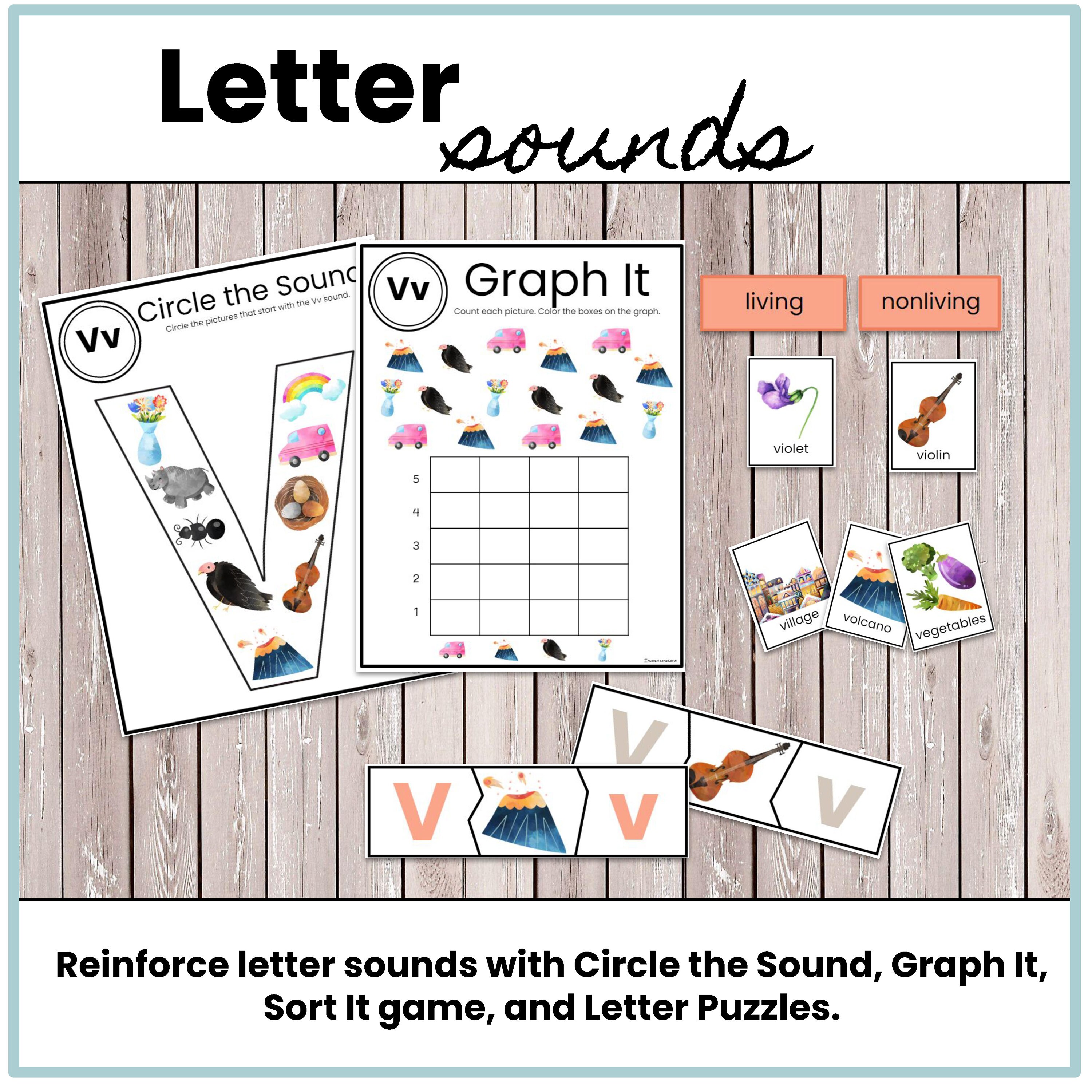 Letter V | Preschool Printables, Homeschool Curriculum Lesson Plan ...
