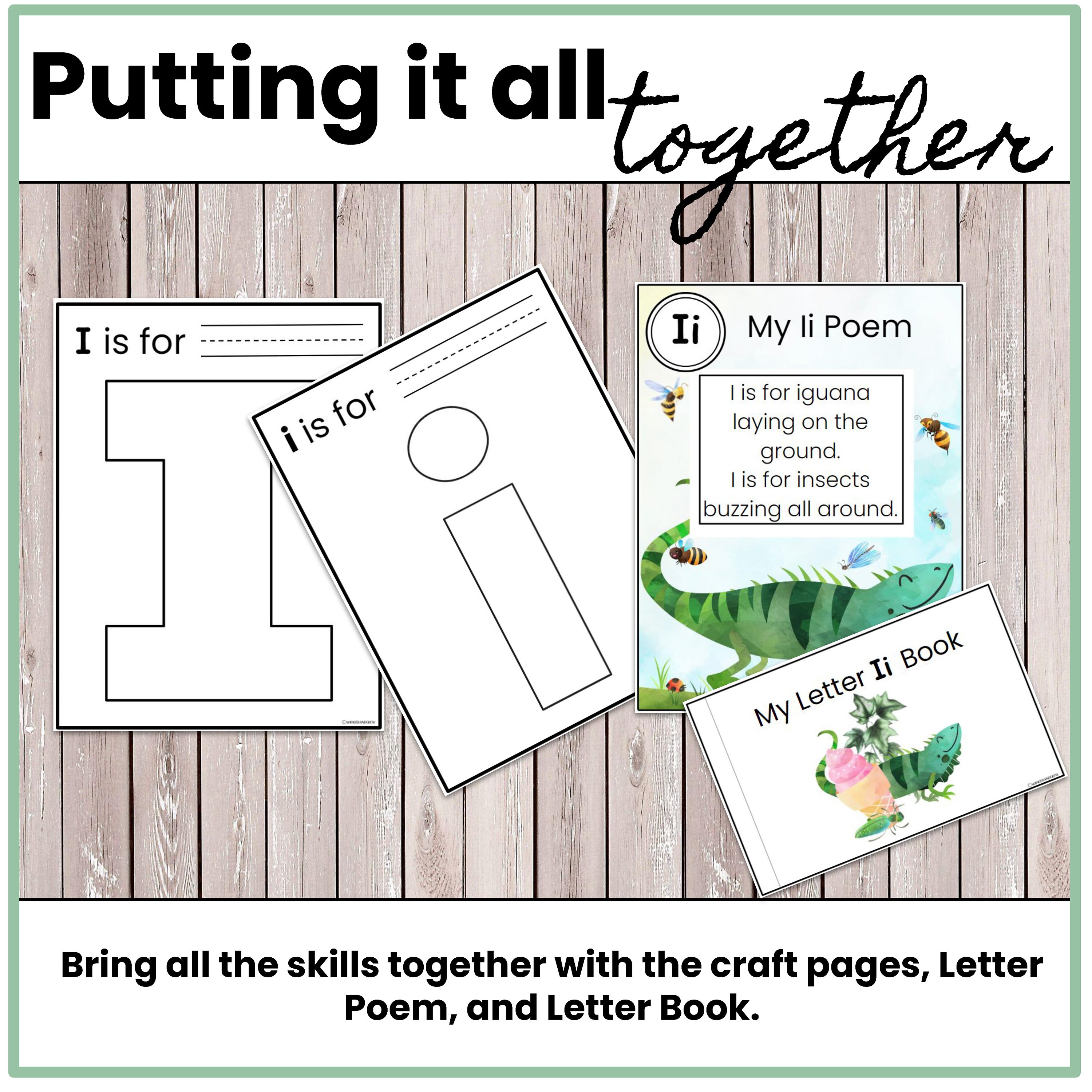 Letter I Preschool Curriculum Letter of the Week Lesson Plans and ...