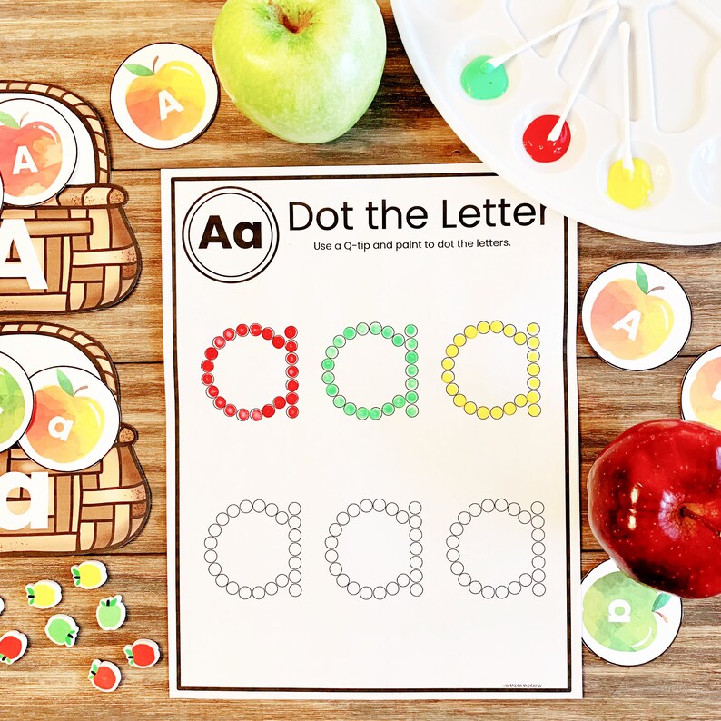 Letter A Alphabet Sounds and Letter Practice Pack Letter | Etsy