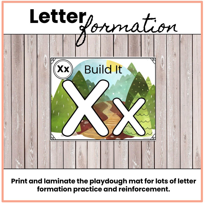 Letter X | Preschool Letter Worksheets | Handwriting | Homeschool ...