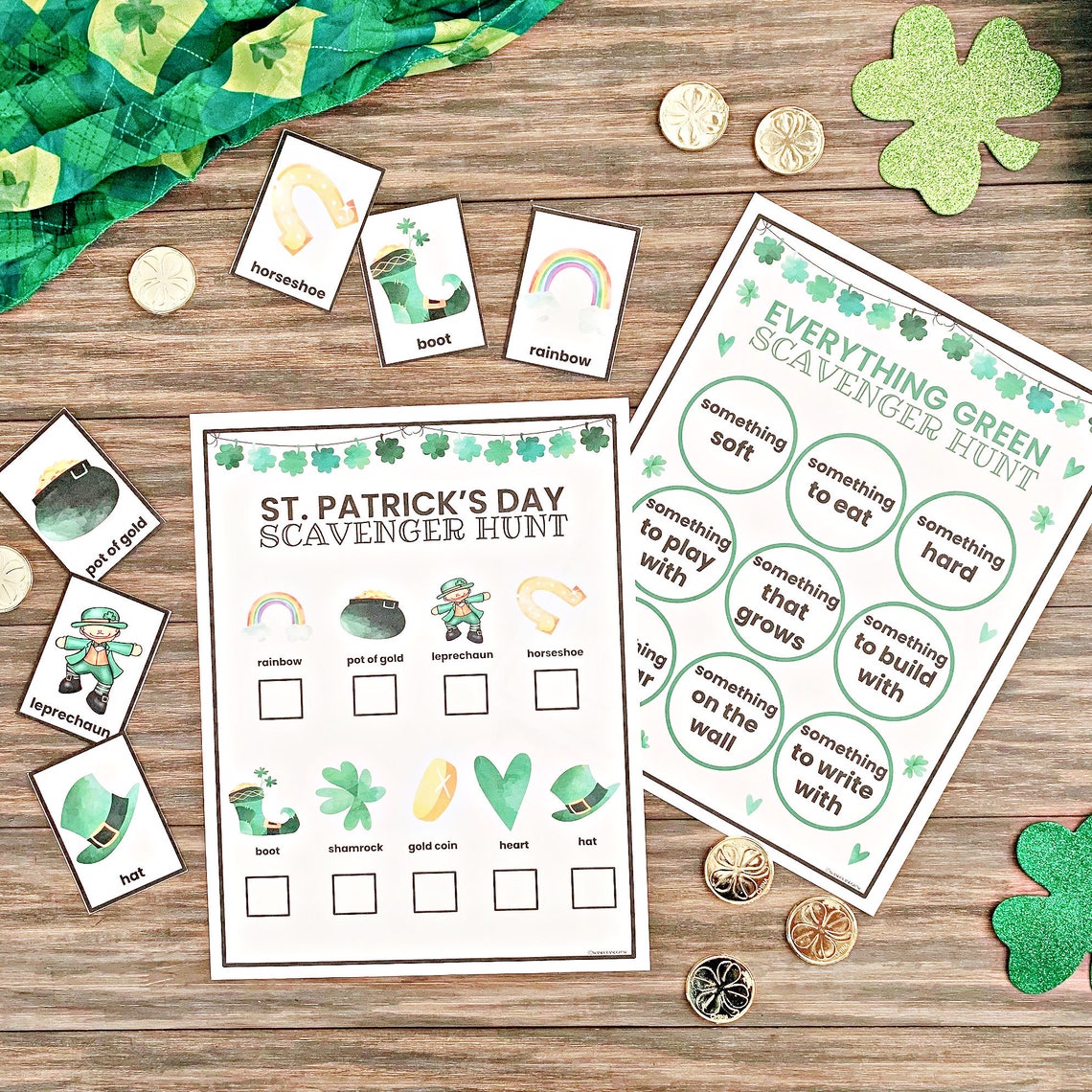 St. Patrick's Day Preschool Homeschool Printables | Printable Mini Unit ...