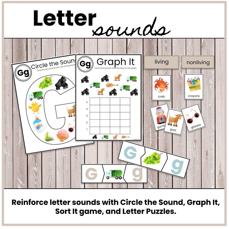 Letter G | Preschool Worksheets | Homeschool Lesson Plans | Letter ...