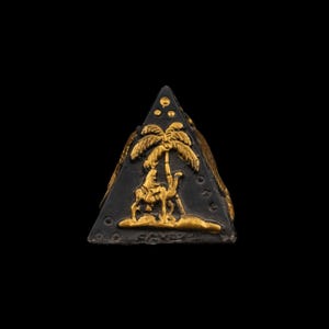 Ancient Egyptian Pyramid With Pharaonic Symbols Statue Rare Pharaonic ...