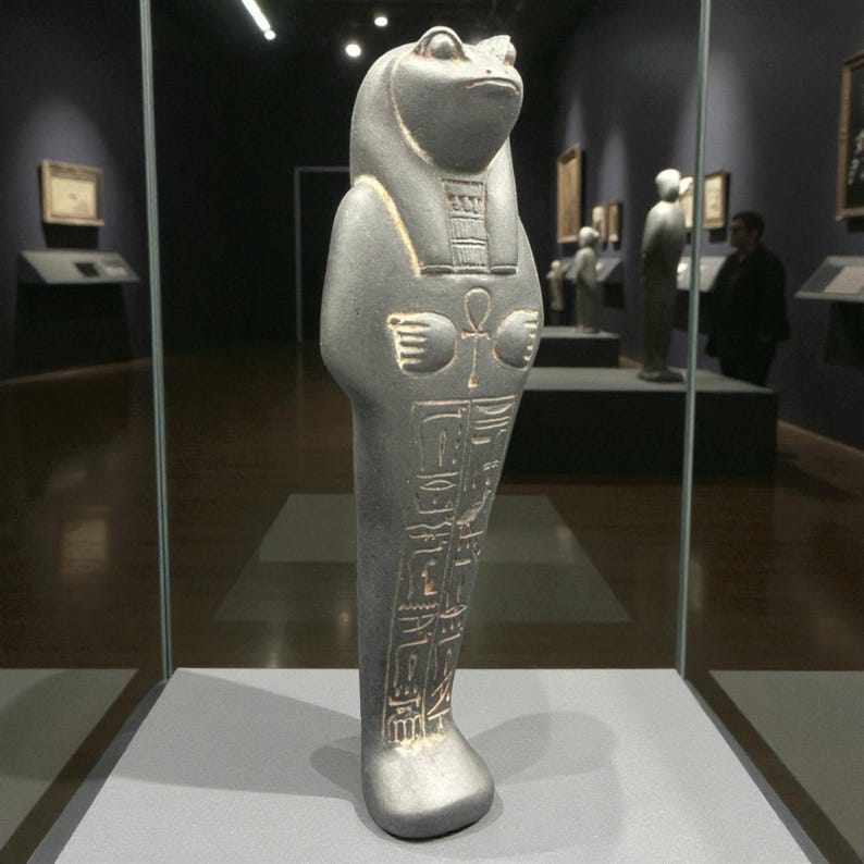 Ancient Egyptian Heqet Frog Statue: Goddess of Fertility | Rare ...