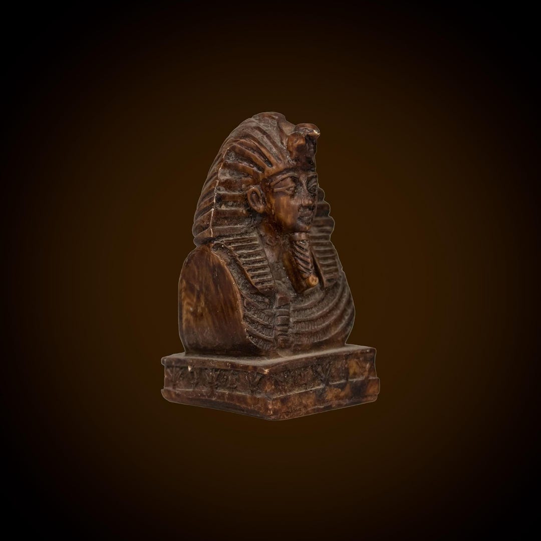 Ancient Egyptian Antiquities Tutankhamun God Statue, Goddess of Power ...