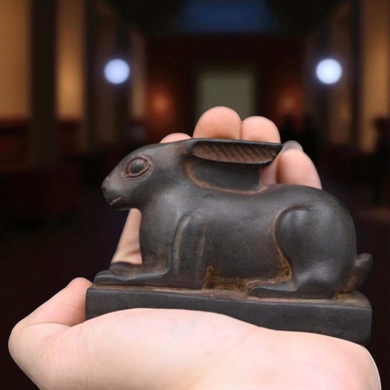 Ancient Egyptian Rabbits Statue: Symbol of Fertility, Love & Renewal ...