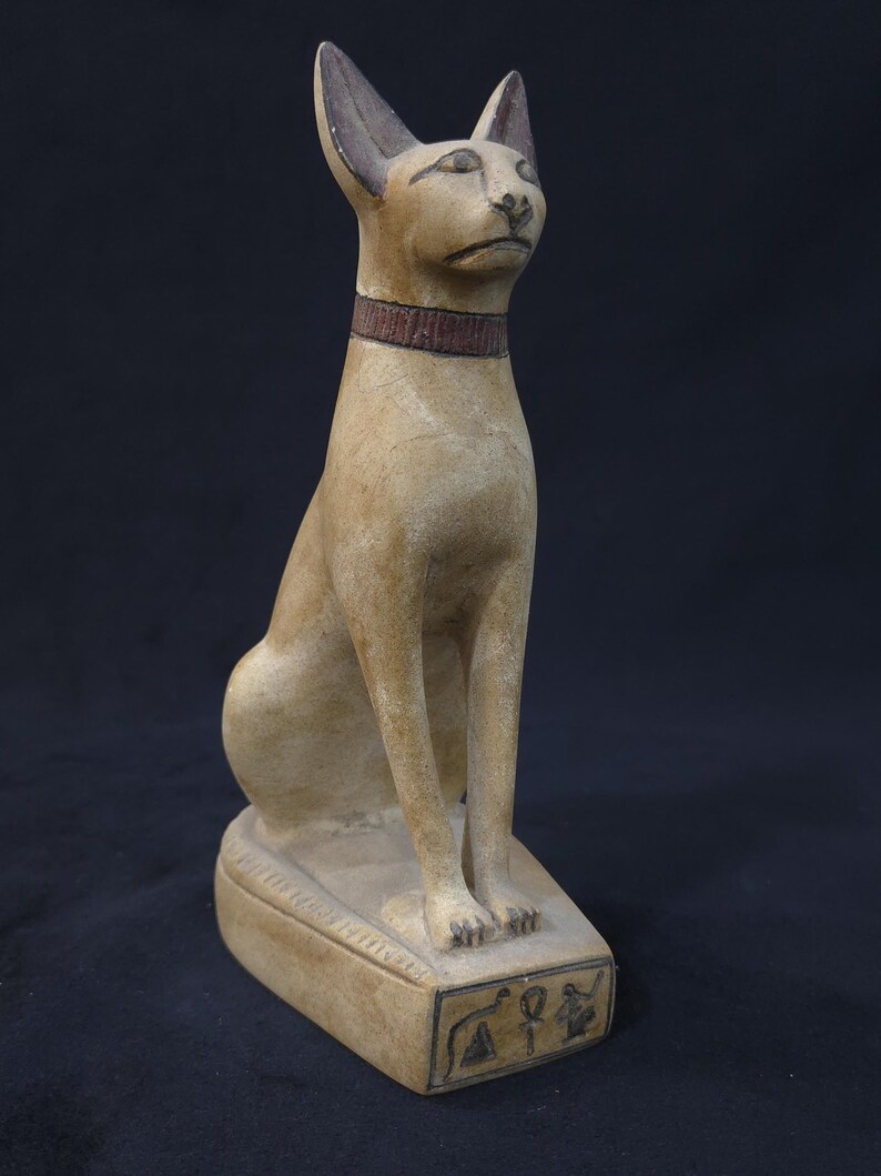 Ancient Egyptian Bastet Statue: Goddess of Protection | Rare Pharaonic ...