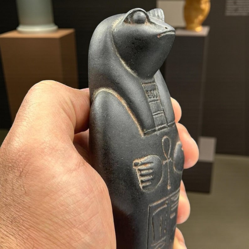 Ancient Egyptian Heqet Frog Statue: Goddess of Fertility | Rare ...