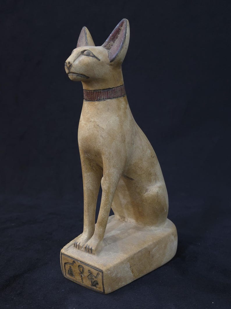 Ancient Egyptian Bastet Statue: Goddess of Protection | Rare Pharaonic ...