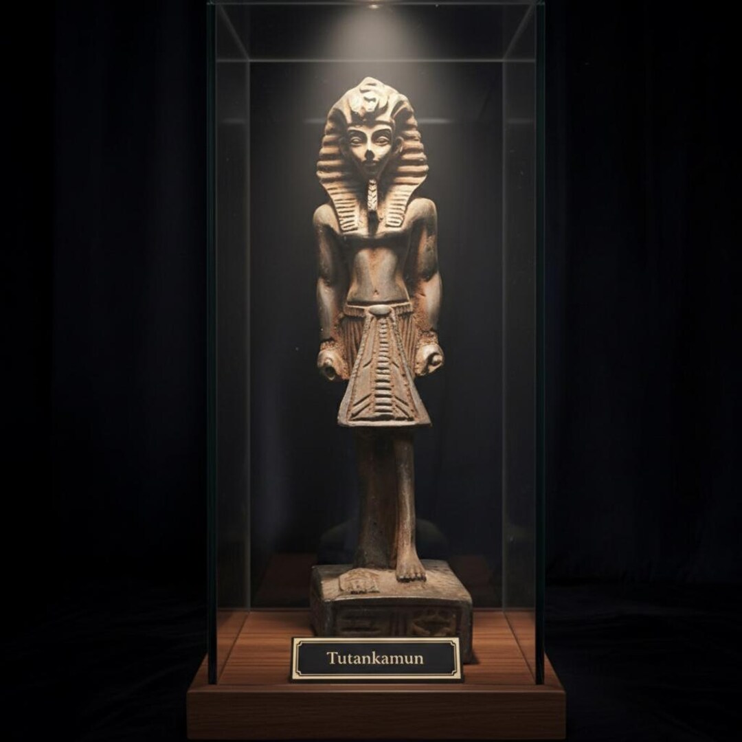 Ancient Egyptian King Tutankhamun Statue: Symbol of Royal Legacy | Rare ...