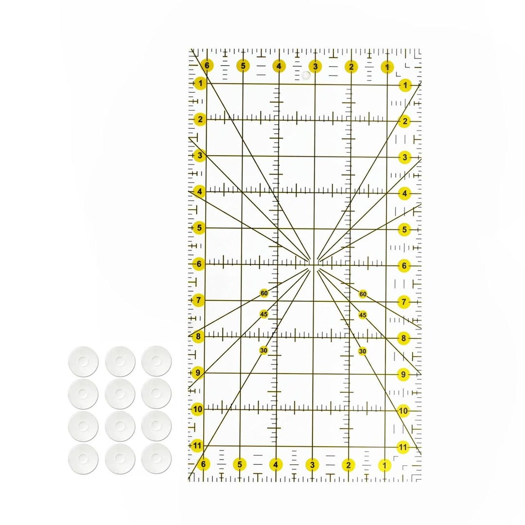 Sewing Rulers, Quilting Rulers Fabric Cutting Ruler - Etsy