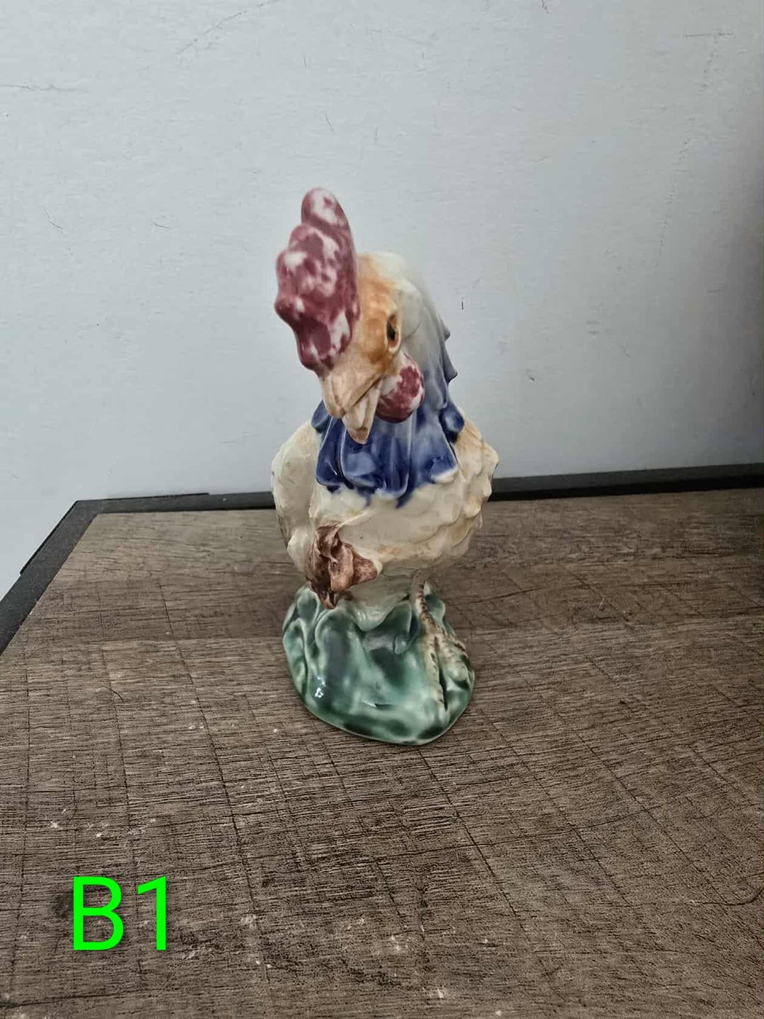 Vibrant Vintage Lefton Rooster Planter Ceramic Farmhouse Decor ...