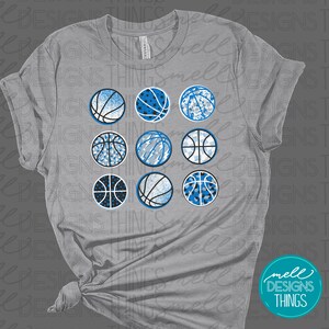 Royal Blue Basketball Design | PNG File, Sublimation Design, Digital ...