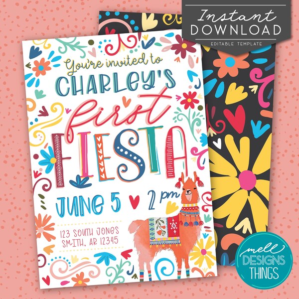 Fiesta Birthday - Etsy