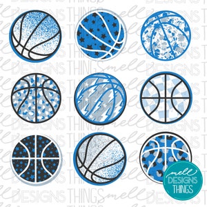 Royal Blue Basketball Design | PNG File, Sublimation Design, Digital ...