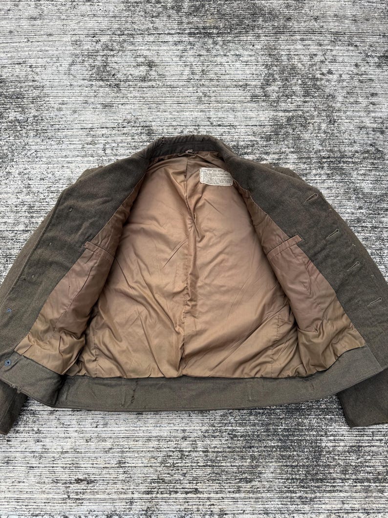 Vintage WWII 1940s U.S. Army Ike Jacket – M1944 Wool Field Jacket ...