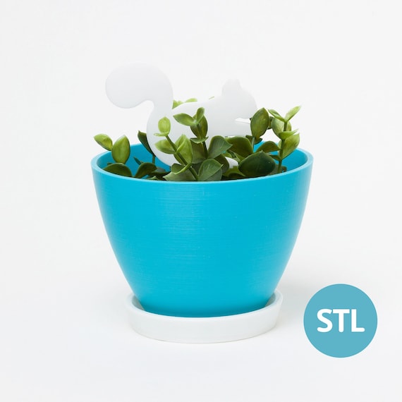 3D Print File STL Files Garden Planter With Saucer Set Plant - Etsy