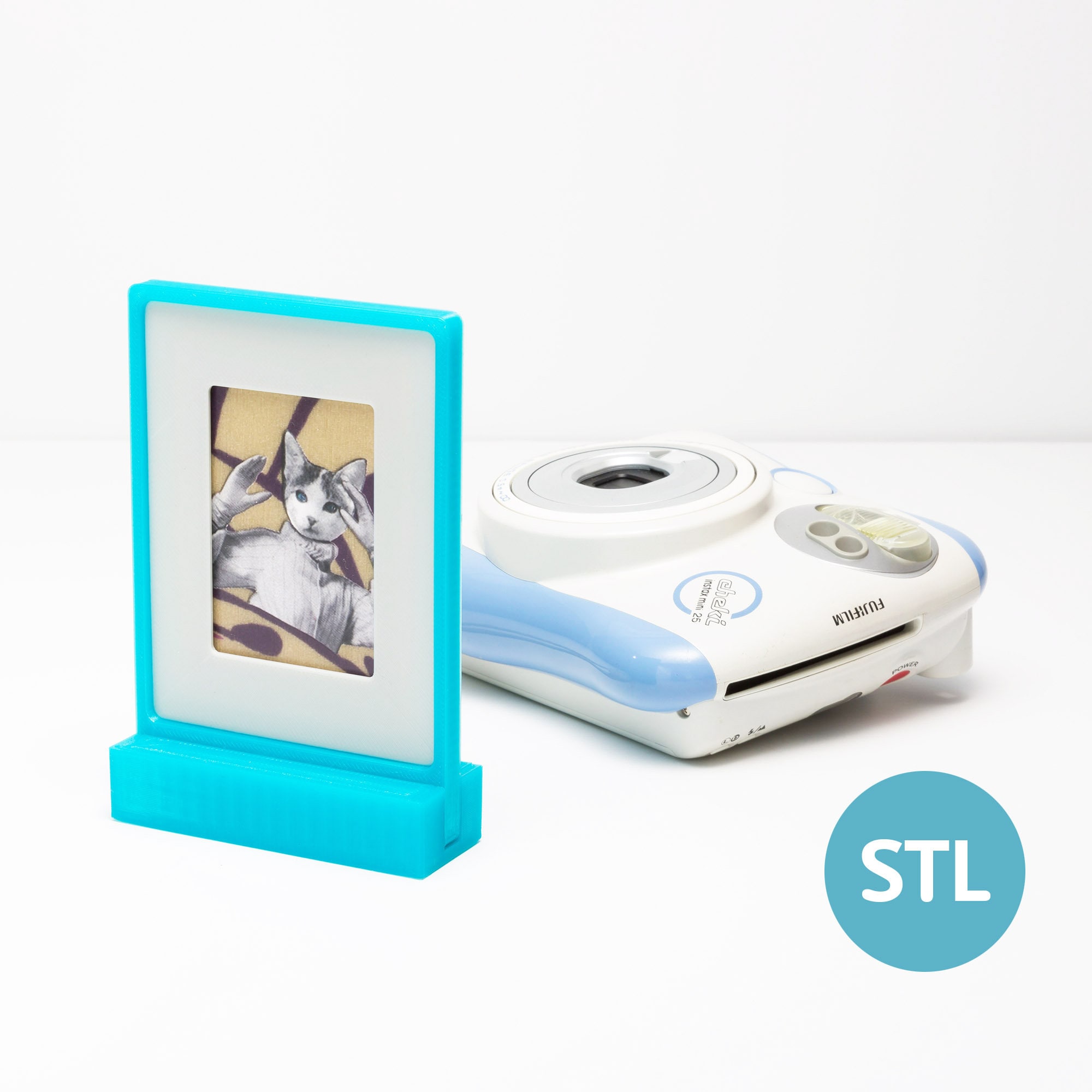 3D Print File STL Files | Instax Mini Frame Polaroid Frame Wall Hanging ...