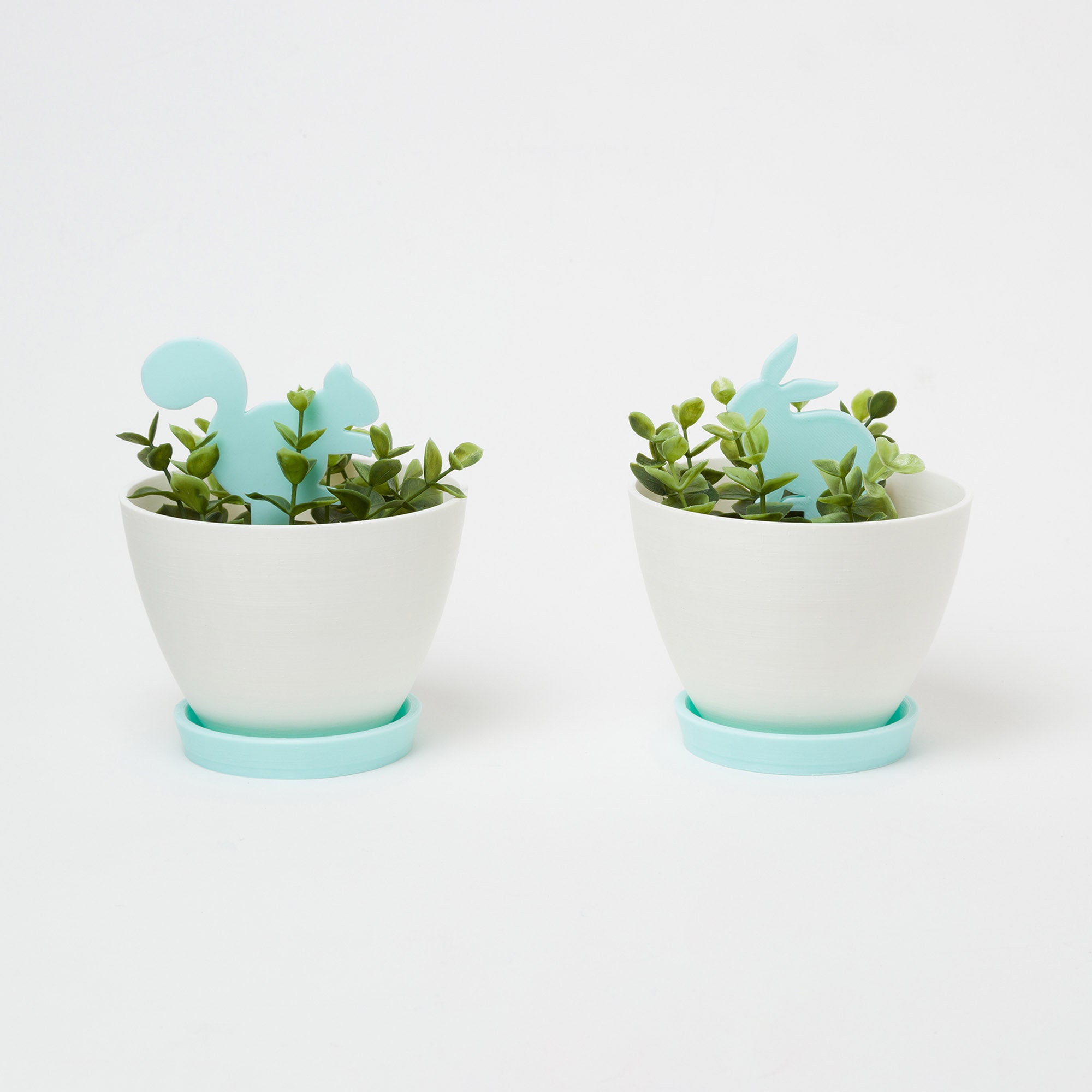 3D Print File STL Files | Garden Planter With Saucer Set Plant Pot ...