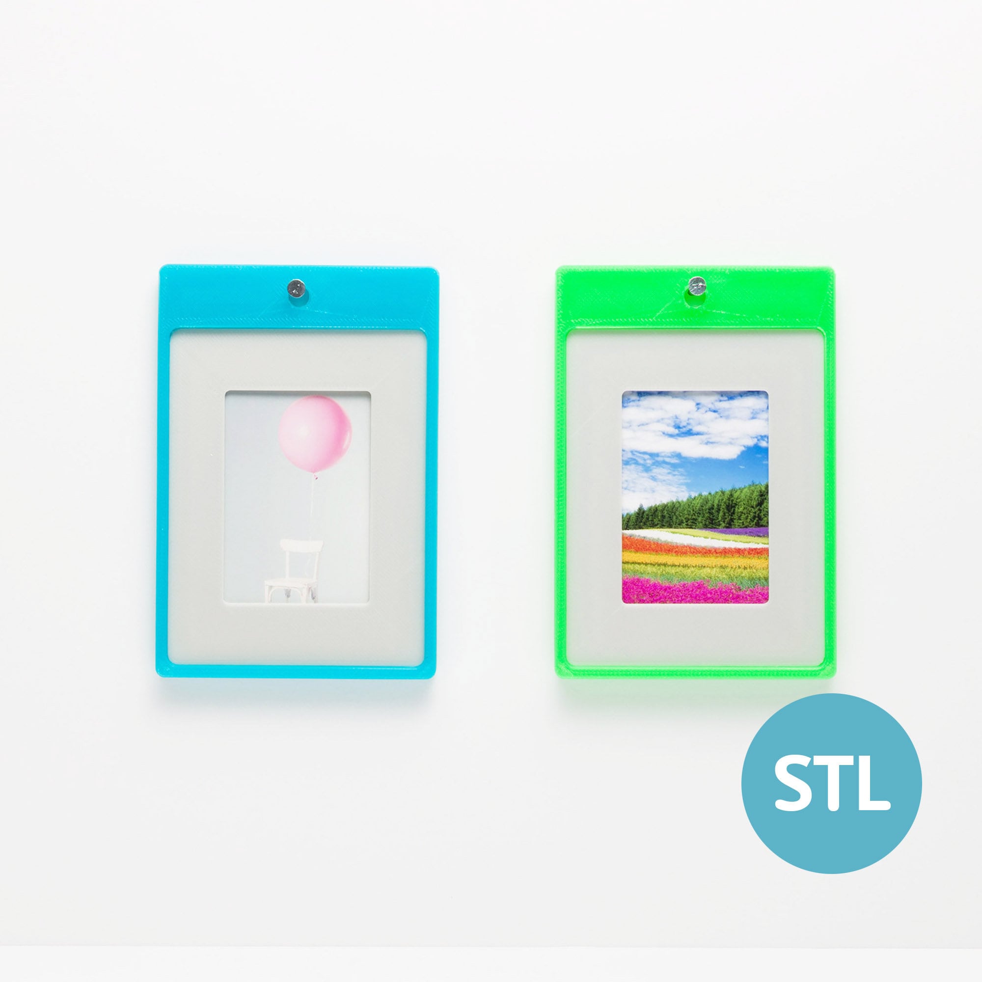 3D Print File STL Files | Instax Mini Frame Polaroid Frame Wall Hanging ...