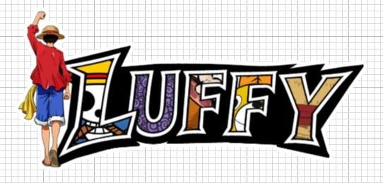 One Piece - Luffy Logo - King of the Pirates - UV Resistant and ...