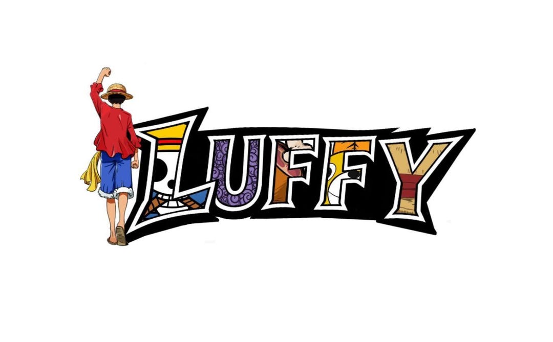 One Piece - Luffy Logo - King of the Pirates - UV Resistant and ...