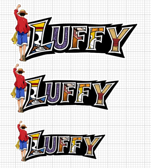 One Piece - Luffy Logo - King of the Pirates - UV Resistant and ...