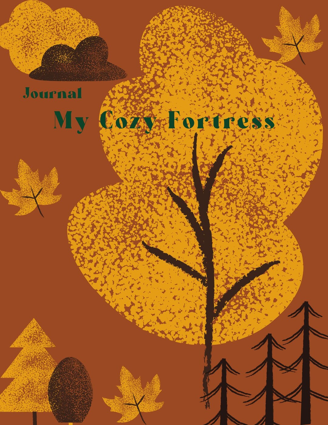 Cozy Fortress Journal Template: Printable Self-care Planner (digital ...