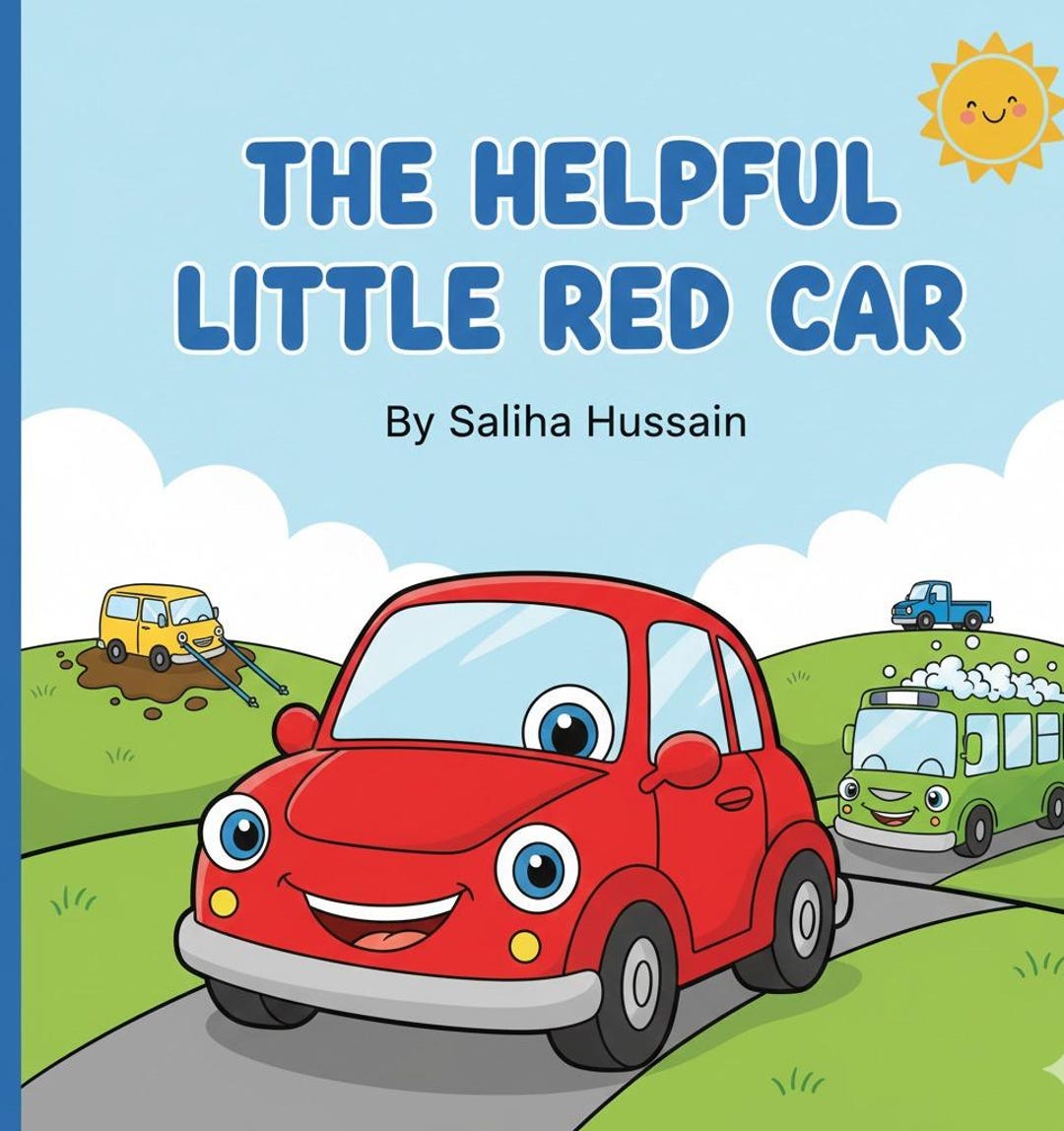 Beep Beep! the Helpful Little Red Car – A Sweet Story for Little ...