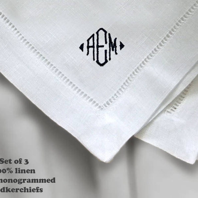 Embroidered Handkerchief - Etsy