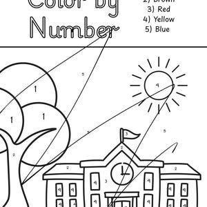 First Day of School PRINTABLE Activity Packet K-2 - Etsy