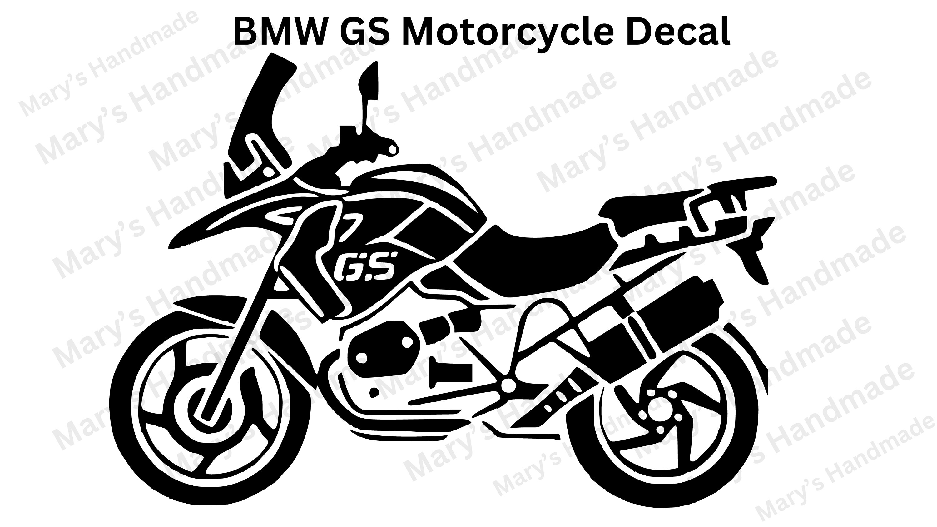 BMW GS Motorcycle Svg, Png, Jpg Files Ready to Download With the Option ...