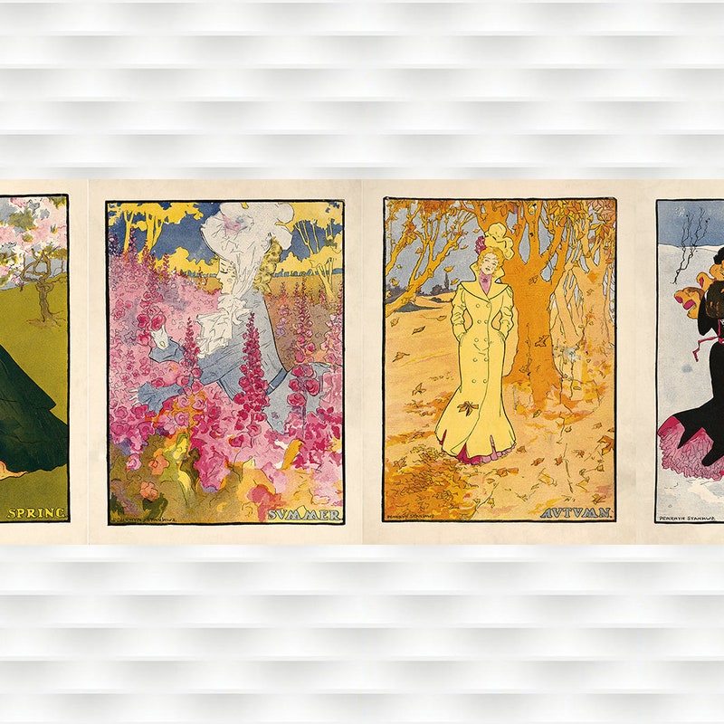 Four Seasons Art - Etsy